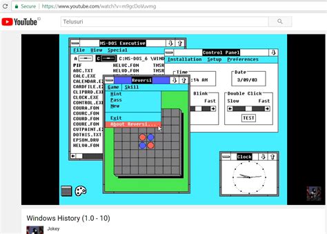 Microsoft Windows History On Youtube Dswsis Data Bit