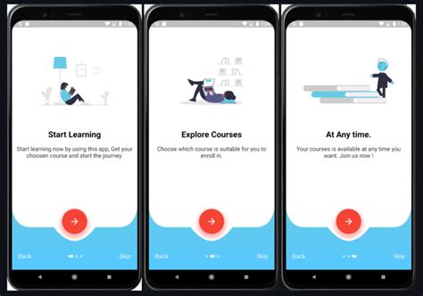 Flutter Splash Screen With Curved Custom Bottom Sheet And Dots Indicator