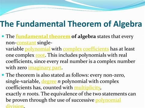 Ppt Topic 6 Polynomial Equations Powerpoint Presentation Free