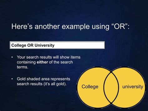 Boolean Searching Ppt