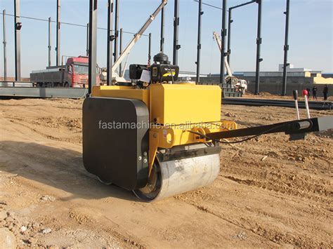 Sit On Vibratory Mini Road Roller Walk Behind Asphalt Road Roller High Quality Sit On Vibratory
