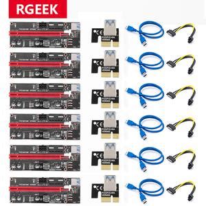 Jual Pcs New Ver Usb Pci E Riser Ver S X X X X Pcie Riser Express Extend Adapter