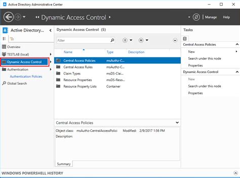 Windows Server 2016 Active Directory Administrative Center Virtualization Howto