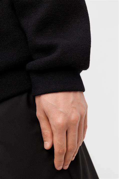 Кардиган Barena Venezia Sweater Tofolo Lanoso Knit Nero 9765241028