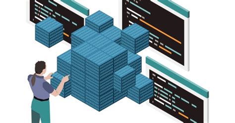 1907 I109 039 P M004 C30 Programming Development Isometric Icons 16 600x315w 