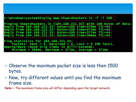 Information Gathering Using Windows Command Line Utility Pptx Operating Systems Computer
