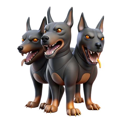 Hades And Cerberus Hades With Cerberus 23x175 Cm Mythiko