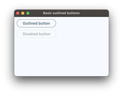 Outlinedbutton Flet