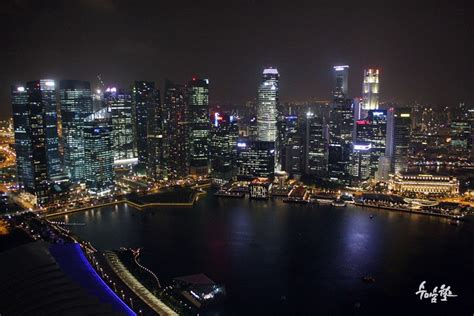 싱가폴 야경 사진 마리나 베이 샌즈 호텔 주변의 야경 사진 네이버 블로그