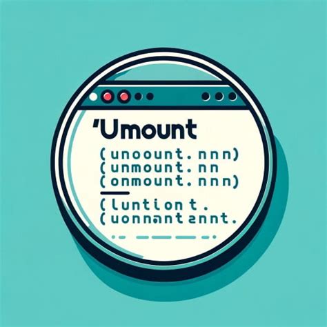 How To Install And Use Umount Command In Linux