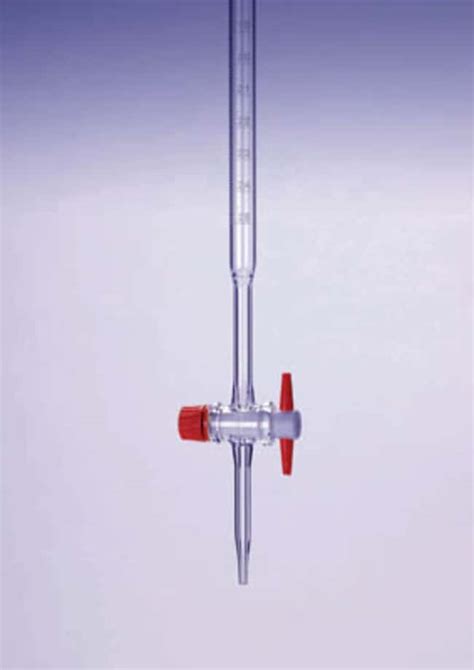 Pyrex Labware Class B Borosilicate Glass Burette With Ptfe Key 10 Ml