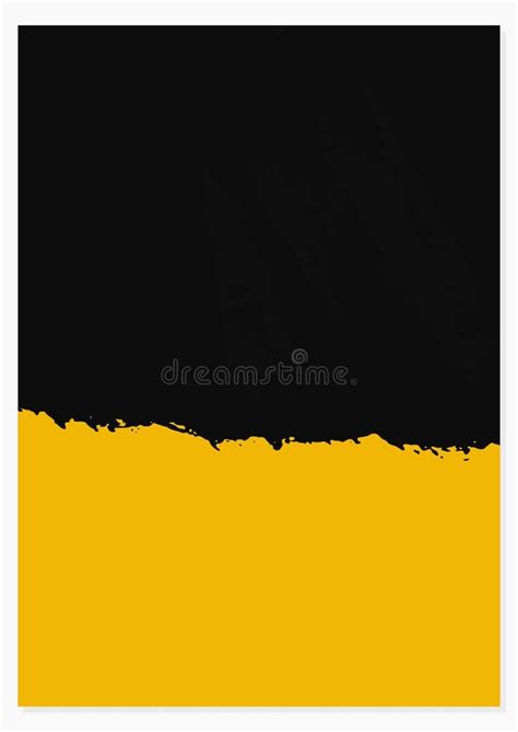Abstract Yellow Grunge Scratch Flyer Template Stock Vector Illustration Of Pattern Grunge