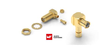 Würth Elektronik expands its range of coaxial connectors Electronica