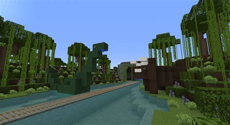 Universal Jurassic Park Ride Minecraft Map Universal Jurassic Park Ride Minecraft Map