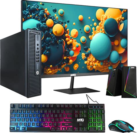 Amazon Com Hp Elite G Usff Desktop Computer Pc Intel Core I Th Gen Processor Gb Ram