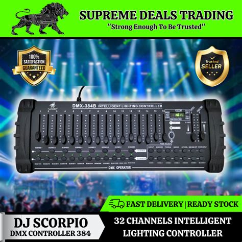 High Quality Dmx Controller Intelligent Lighting Controller With 32