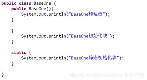 初始化块与构造器执行顺序 Csdn博客