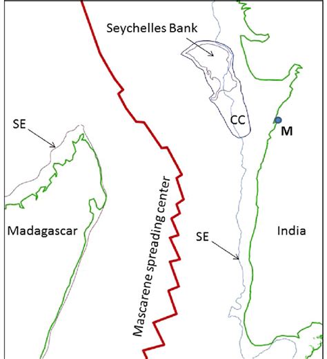 Plate Tectonic Reconstruction Map A Schematic Diagram Shows The Download Scientific Diagram