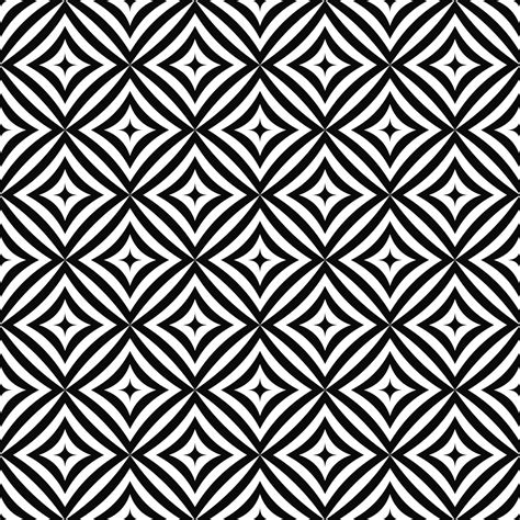 Geometric Graphic Pattern Black And White
