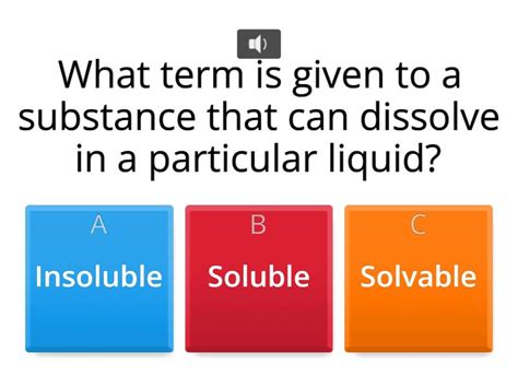 Igcse Chem Solubility Questions Cuestionario