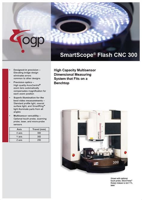 Smartscope Flash Cnc 300 Ogp®