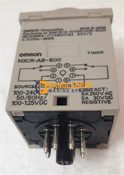 Omron H3cr A8 600 Solid State Multi Functional 8 Pin Timer Bangladesh