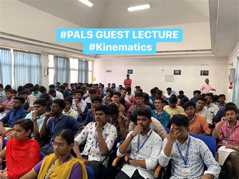 Guest Lecture Pals Sona College Of Technology News And Events