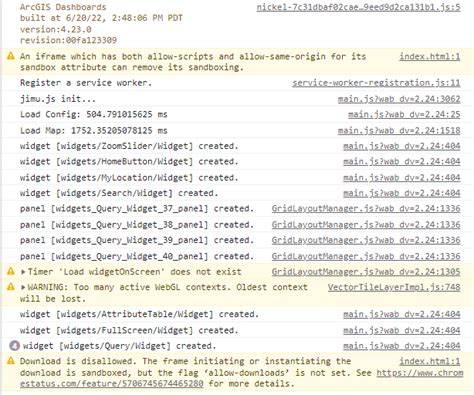 Unable To Export Data From Embedded Web App Esri Community