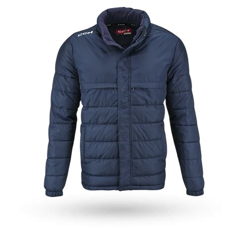 Ccm Mens Team Quilted Winter Jacket Hockey Apparel