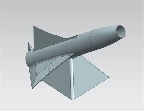 Rocket Buisness Card And Pen Holder By Inverted Pursuits Lab Download Free Stl Model