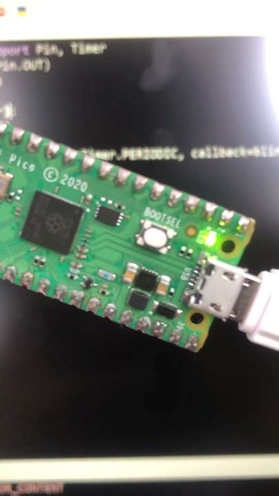 Basic Led Blinking Code On Raspberry Pi Pico Raspberrypi Code Embeddedsystems Robotics Youtube