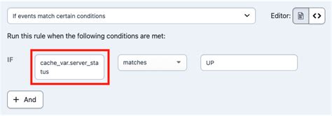Event Orchestration Cache Variables