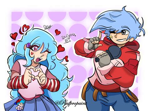 Sky X Bf Fanart Friday Nigth Funkin By Rafprosplayer On Deviantart