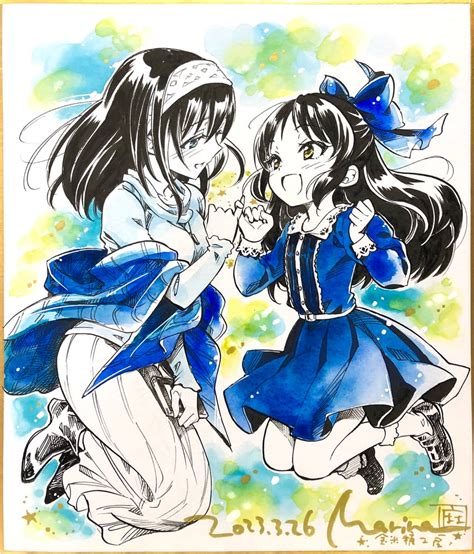 Sagisawa Fumika And Tachibana Arisu Idolmaster And More Drawn By Marine Confeitokobo