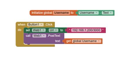 10 April 2023 Help Sending A Username Data To Webserver Beginner Still Learning Mit App
