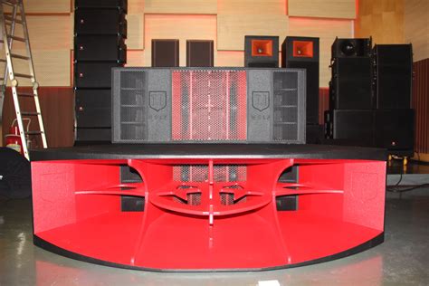 Professional Line Array System Wolf Series Neodymium Custom Driver Wolf 210 Type