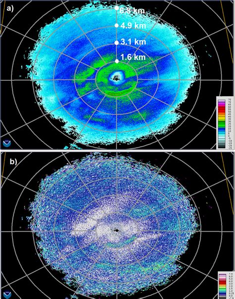 Ppi Scans Of A Base Reflectivity Dbz And B Differential Download Scientific Diagram