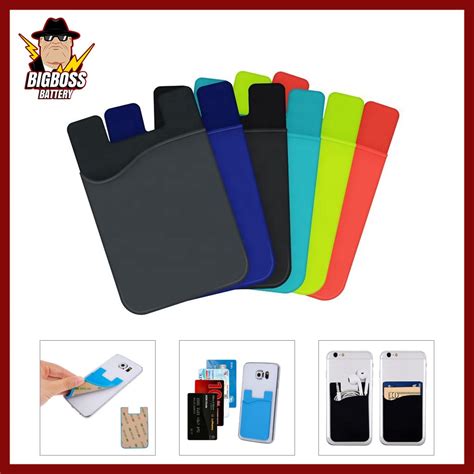 Jual Holder Slot Kartu Tuk Case Multifungsi Dan Mobil Universal Fleksibel Anti Slip Sticky Card