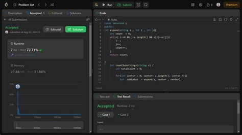 Leetcode Problem 647 Palindromic Substrings Naveen Parmar Han