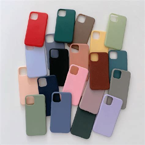 뉴 20컬러 아이폰 무지 젤리 케이스 에이블리