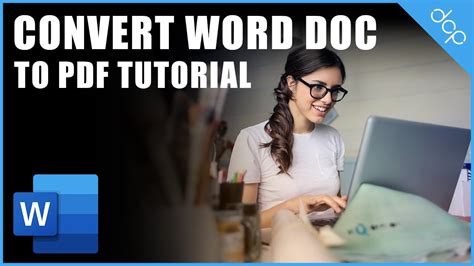 How To Convert Microsoft Word To PDF File YouTube