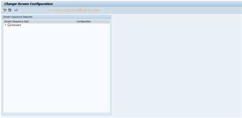 REGC SAP Tcode Screen Configuration Transaction Code