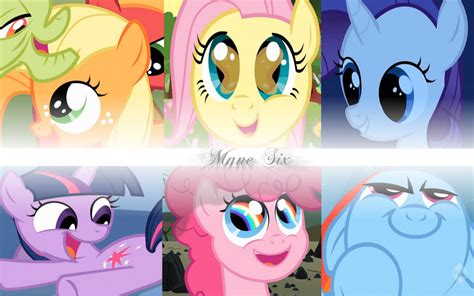 Mane Six Filly Wallpaper By Magna Vis On Deviantart