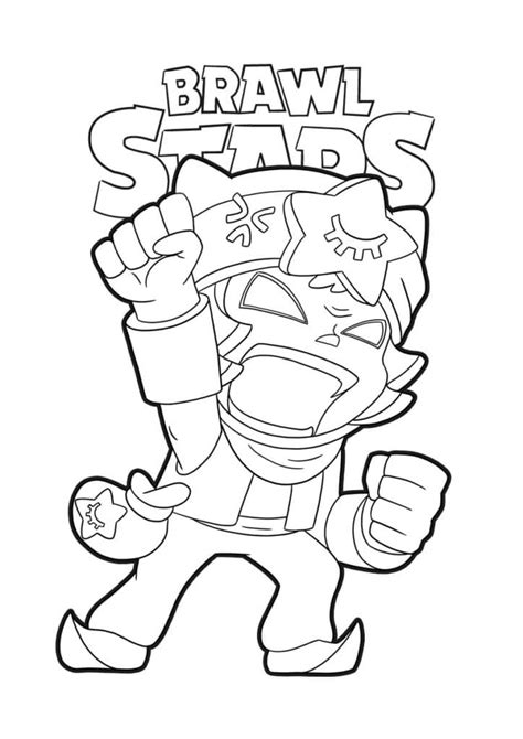 Logo Brawl Stars Para Colorir Sandy Brawl Stars Para Dibujar Images