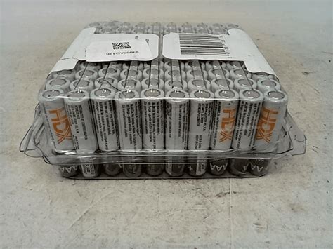 Hdx Aaa Alkaline Batteries Pack Of Multi Color Dutch Goat