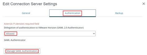 Enable Saml 2 0 Authentication For Vmware Horizon With Unified Access