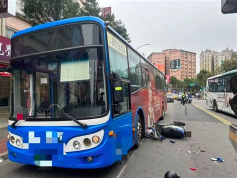 悚！擦撞公車「連人帶車倒地」 林口騎士遭水泥車輾過亡 社會萬象 生活 Nownews今日新聞