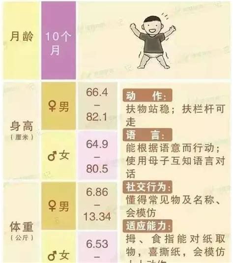 0 3岁婴幼儿宝宝身高、体重、智力成长发育指标对照表 宝宝 体重 身高 新浪新闻