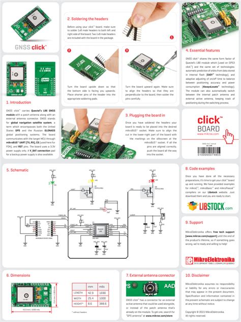 Gnss Click Manual V100 Pdf Computing Electronics