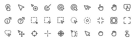 Mouse Cursor Vector Art Icons And Graphics For Free Download